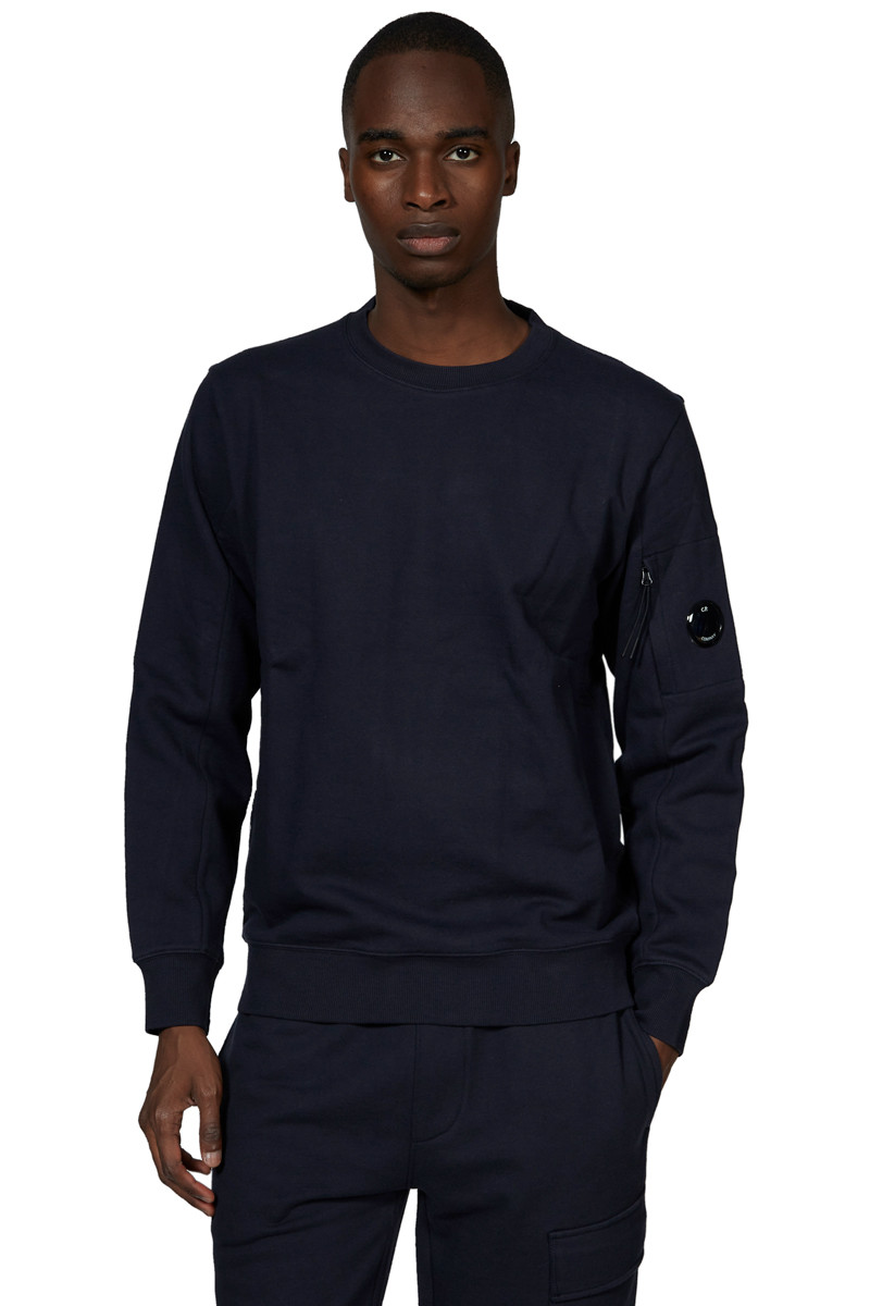 Sweatshirt col rond total eclipse blue