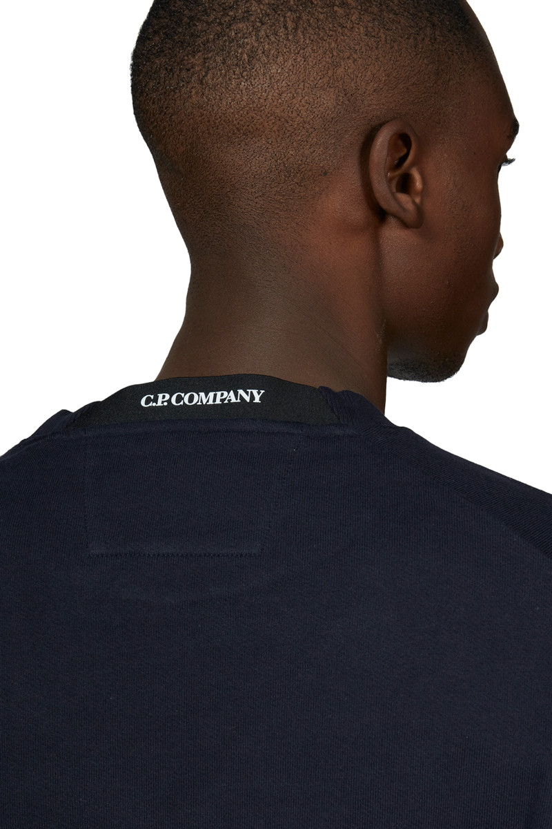 Sweatshirt col rond total eclipse blue